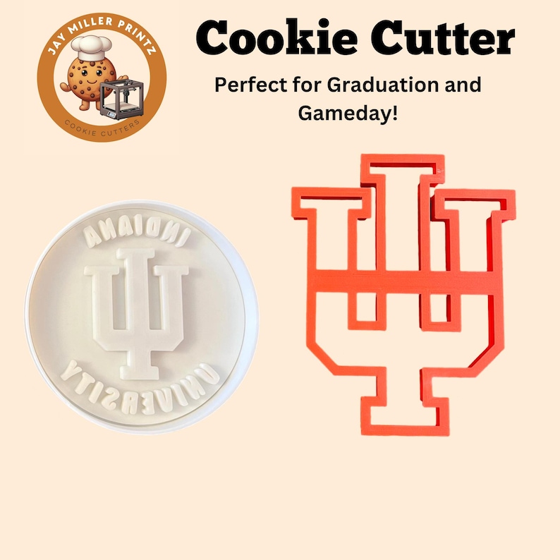 Indiana University Cookie Cutter - Etsy