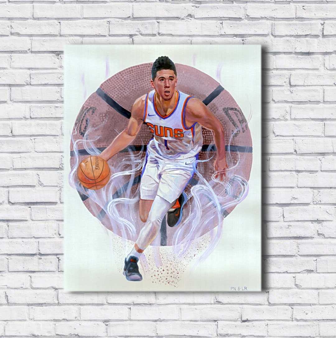 Devin Booker Prints - Dribble Collection - Etsy