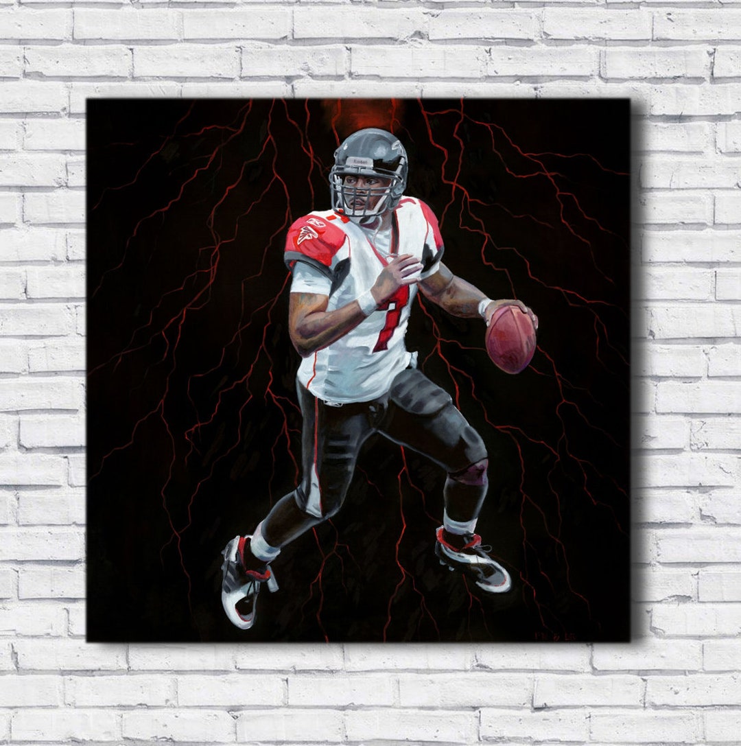 Michael Vick Prints - Lightning Collection - Etsy