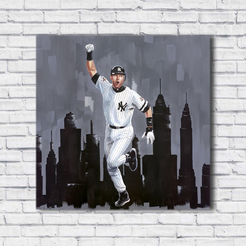 Derek Jeter Poster - Etsy