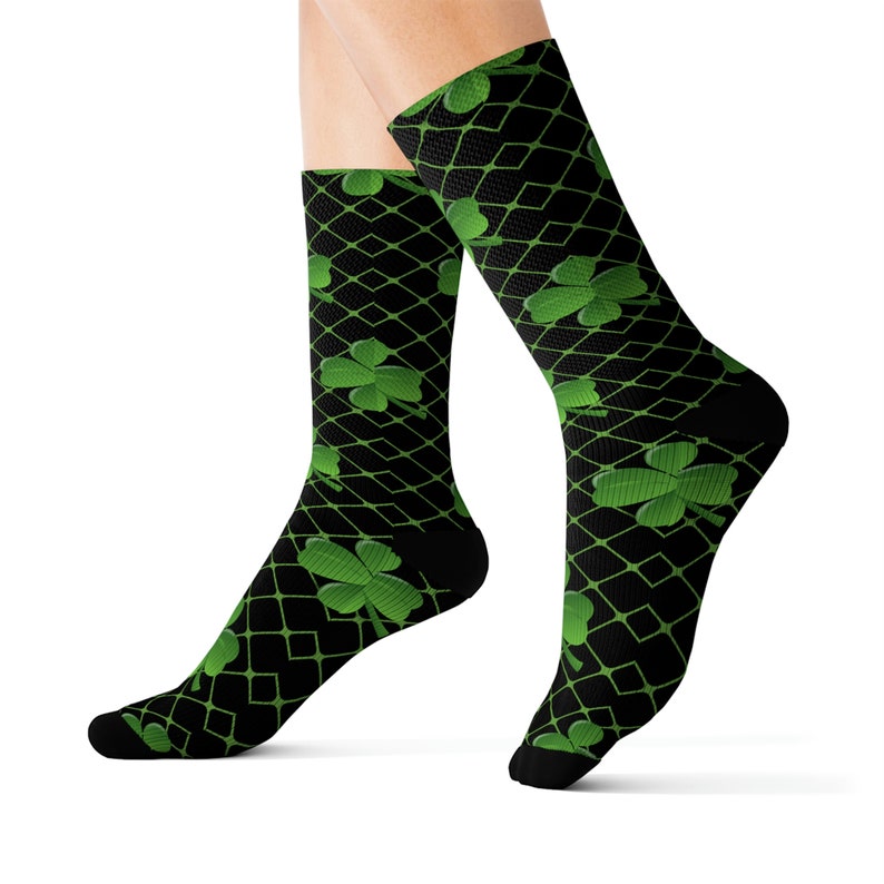 These Are My Lucky Socks Funny Four-leaf Clover Socks Silly - Etsy