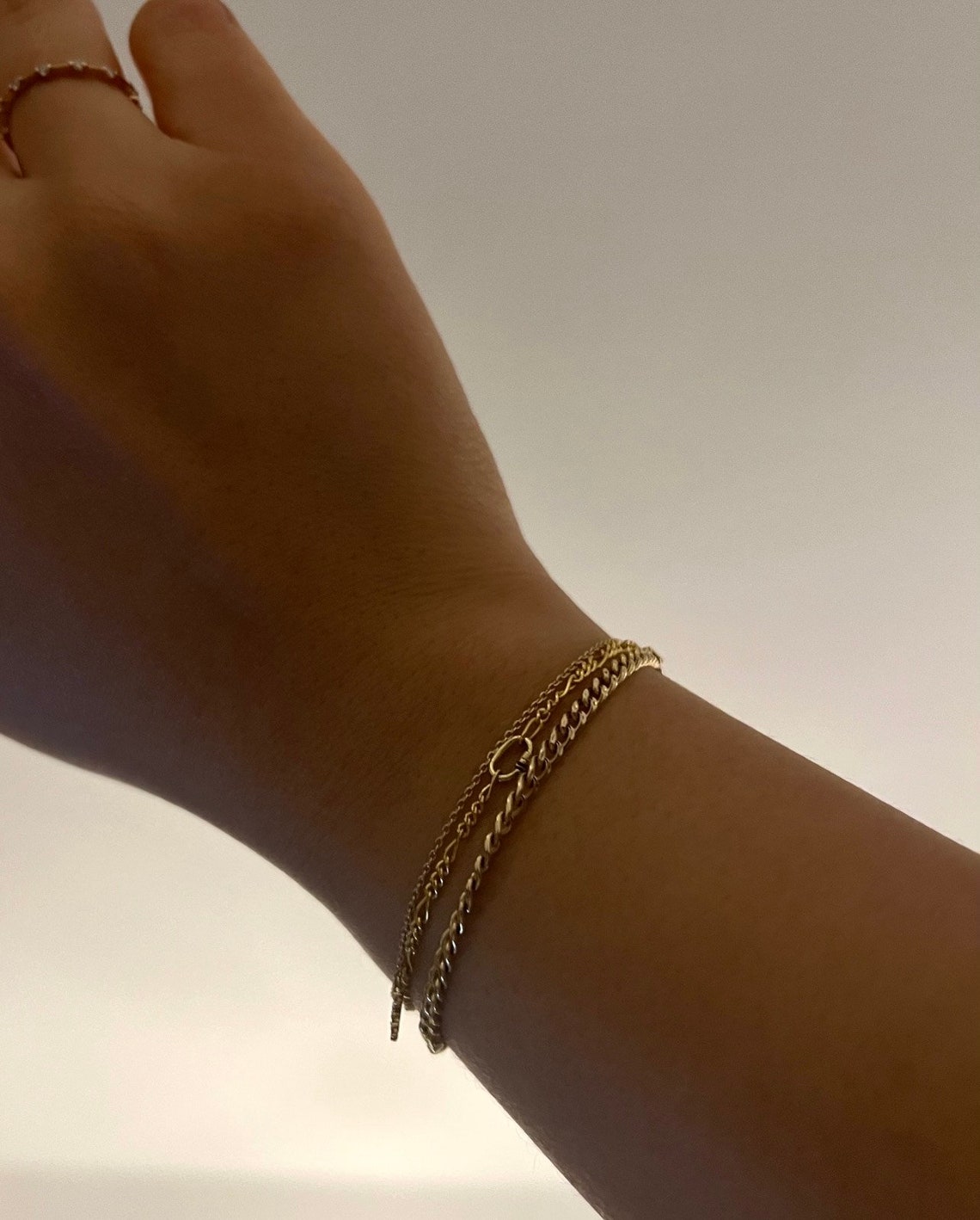 Cufflink'd Permanent Jewelry Bracelet (permanent Locking Clasp)| No ...