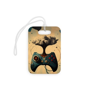 Salvador Dali Gaming Luggage Tags, Customized Gift for Art Lover ...