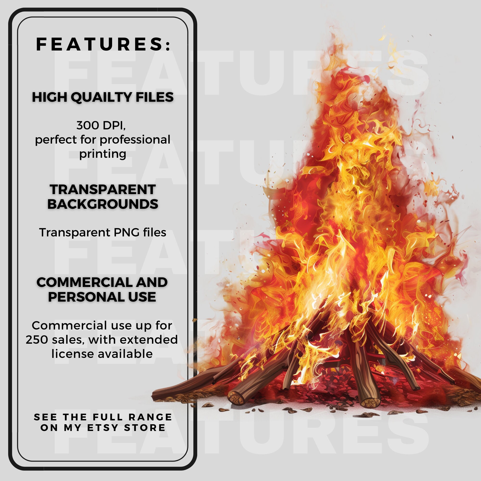 Bonfire Litha Clipart, Midsummer, Summer, Wicca Wiccan Celtic Neopagan ...