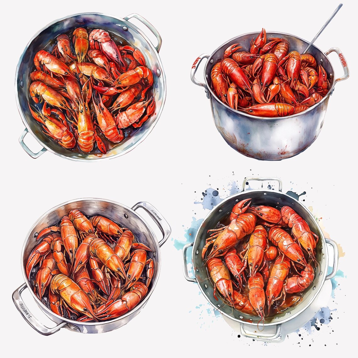 Crawfish Boil Pots, Seafood PNG, Crayfish, Lets Get Cray, Louisiana ...