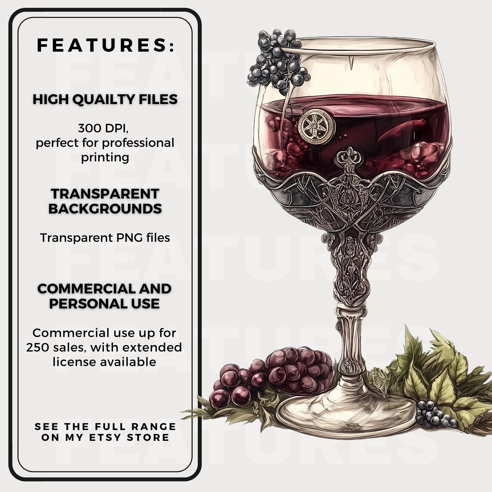 Samhain Food Clipart, Feast, Pumpkin, Wine Goblet, Witchy, Halloween ...