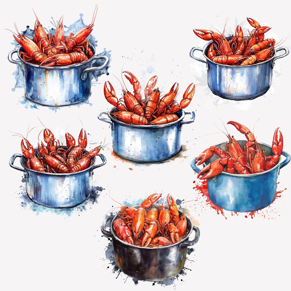 Crawfish Boil Pots, Seafood PNG, Crayfish, Lets Get Cray, Louisiana ...