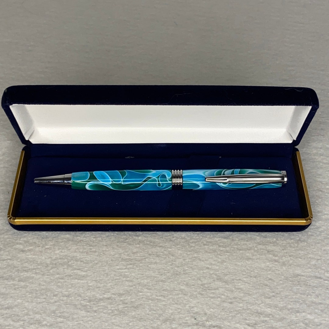 Beautiful Acrylic Hand-turned Pen. - Etsy