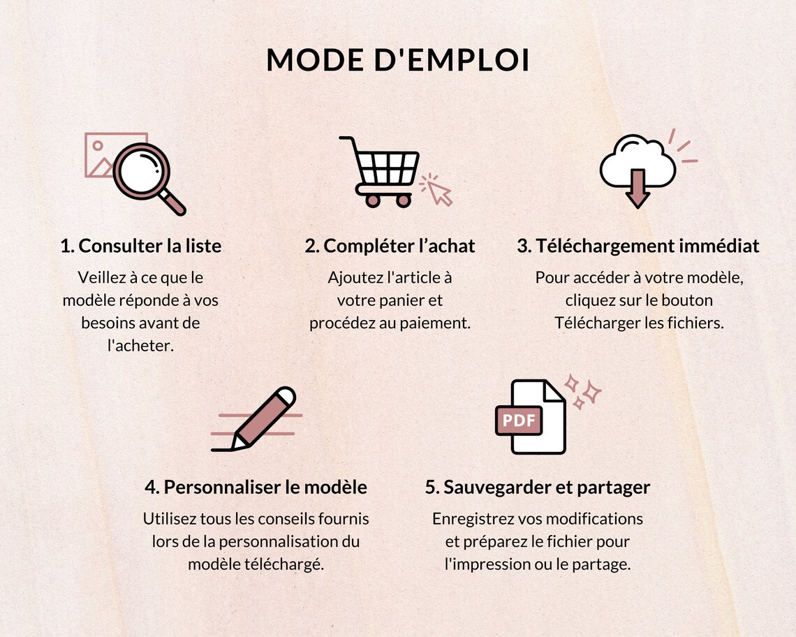 Modèle De Facture Canva French Creator Invoice Template Canada UGC ...