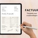 Factuur Template Canva Dutch Invoice Template for Creators Creatives ...