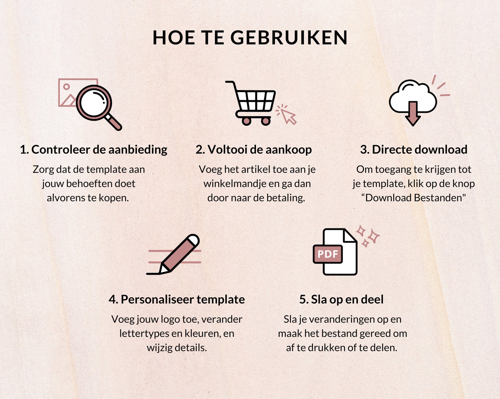 Factuur Template Canva Dutch Invoice Template for Creators Creatives ...