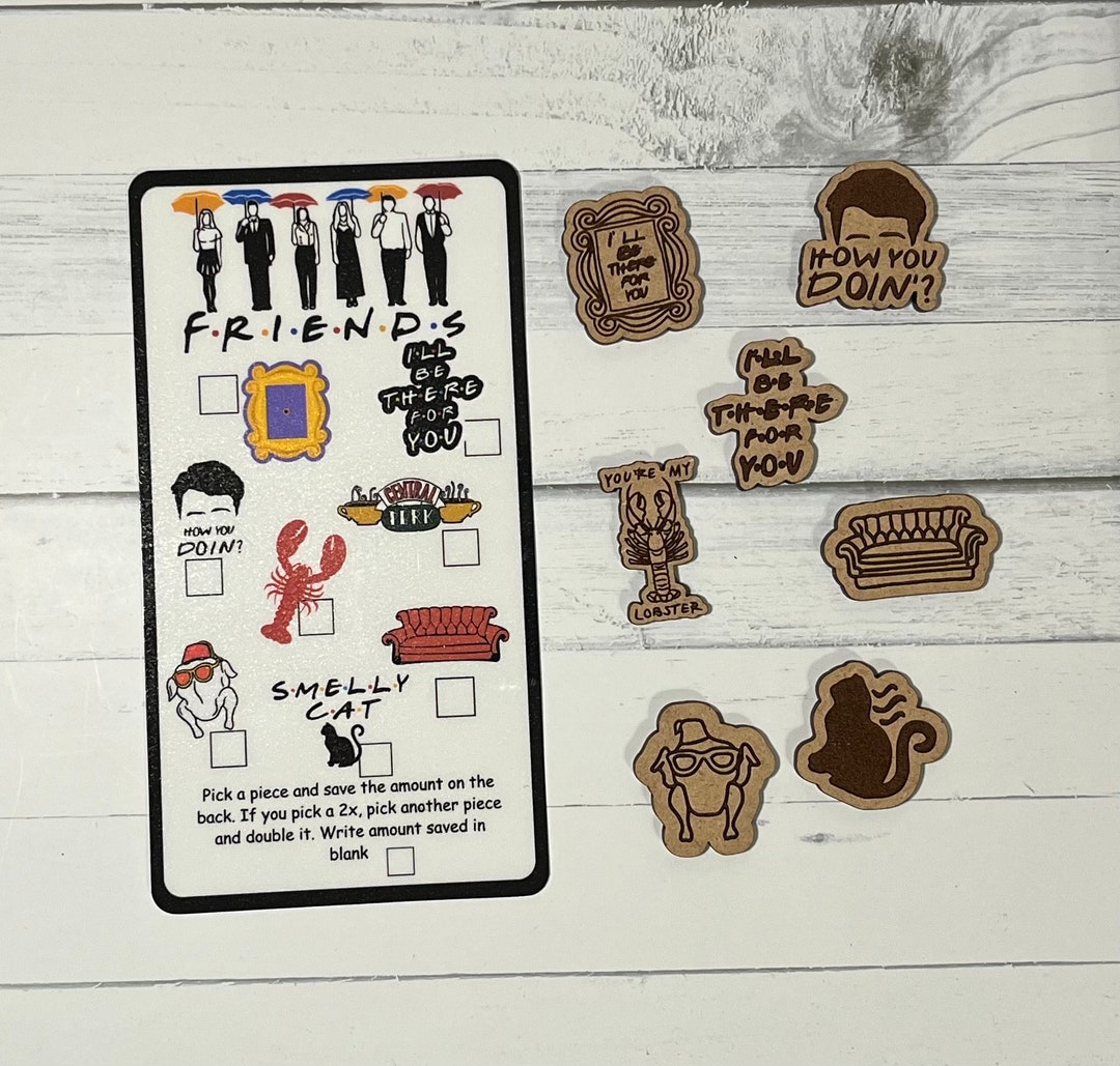 Number Draw - Friends - Etsy