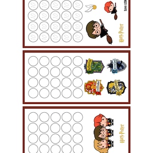 Mini Savings Challenge-wizard Boy Digital - Etsy