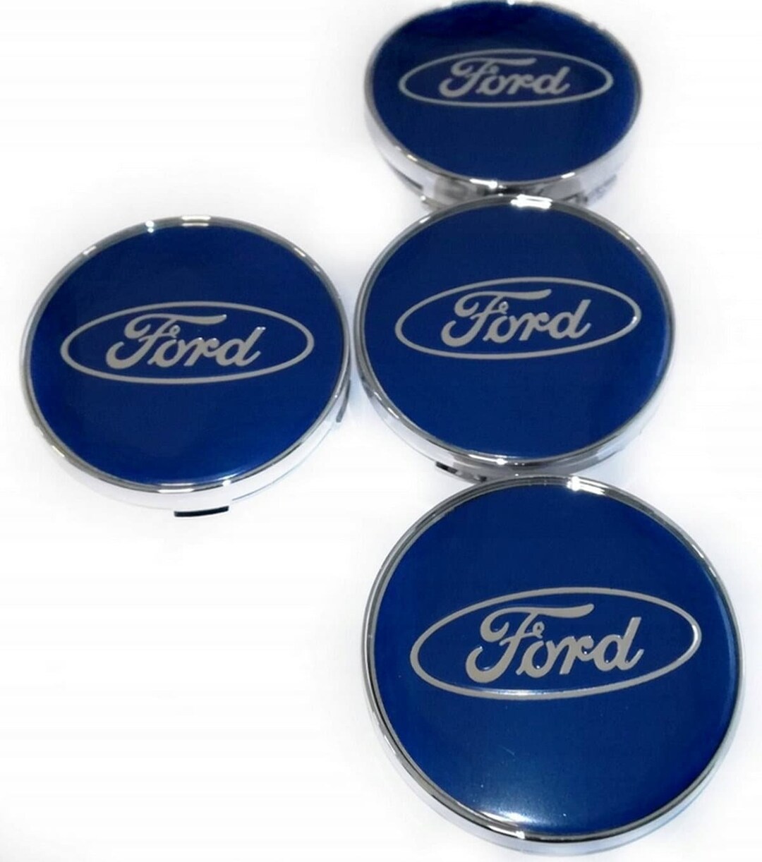 4x Center Caps Ford 64/60 Mm, Hub Caps, Wheel Cap, Nabendeckel ...