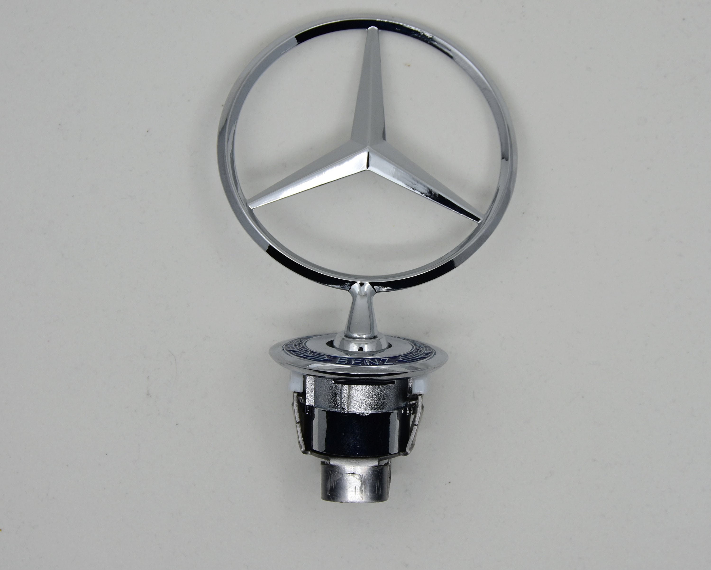 Mercedes Star Stern Bonnet Hood Logo Emblem Badge for W124 W202 W203 ...
