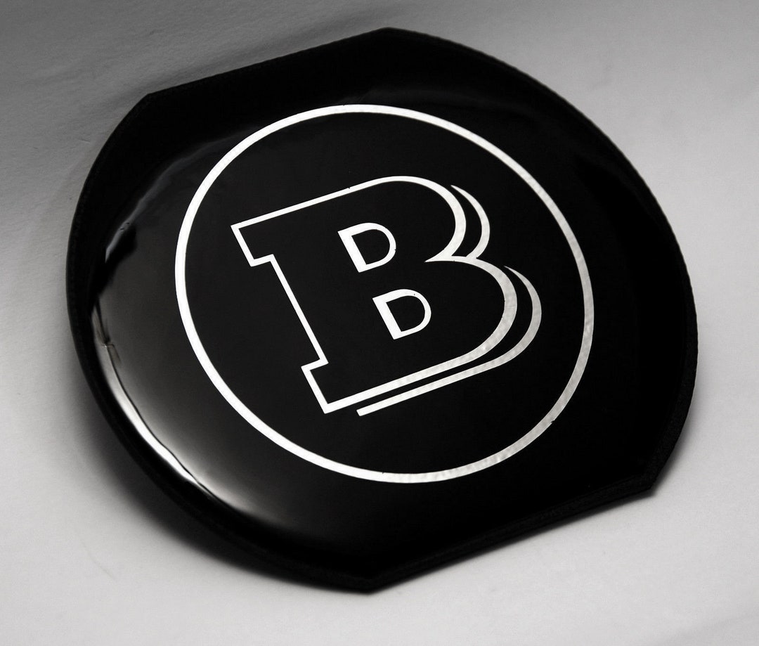 SET: Emblem Logo Badge for Front Grille for Smart Fortwo 451 Brabus ...