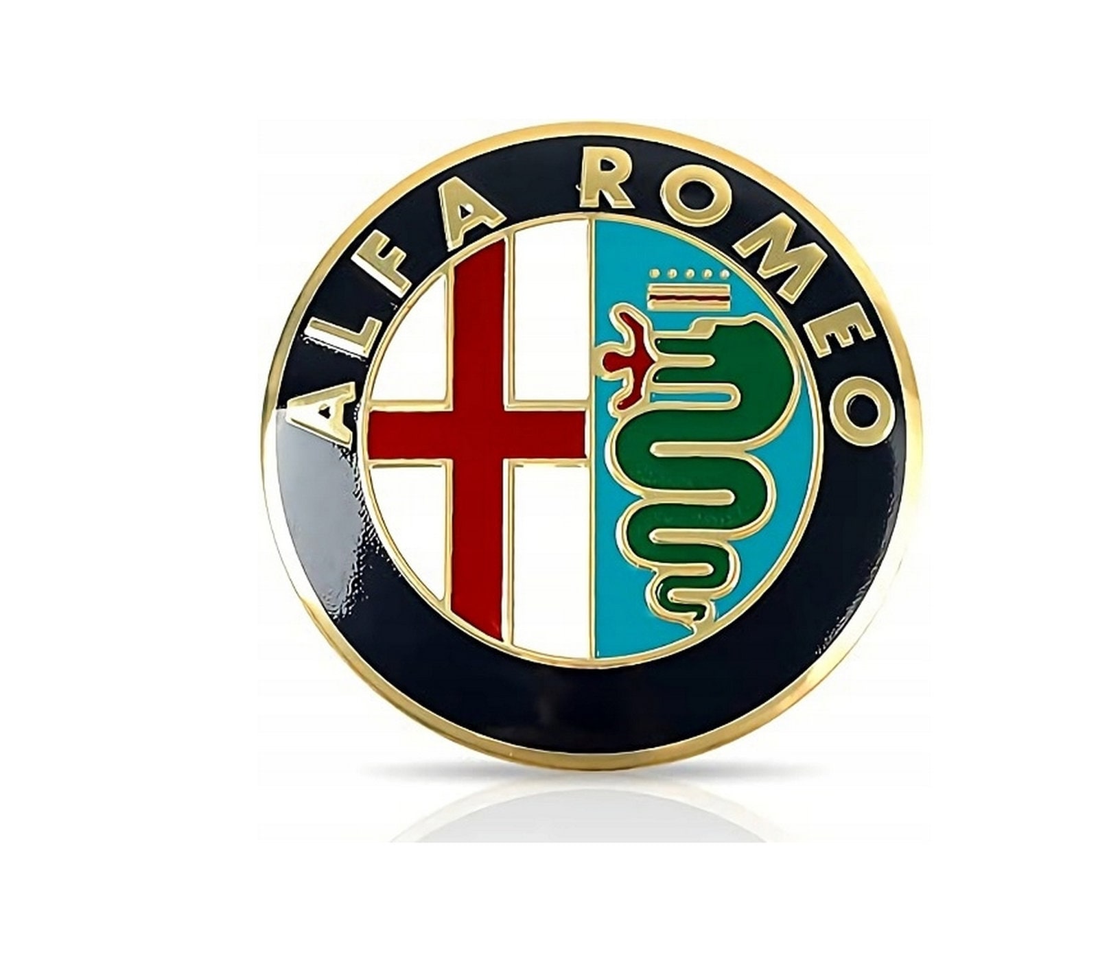 Emblem Logo Badge 74 Mm Rear Front Gold ALFA ROMEO 147 159 - Etsy