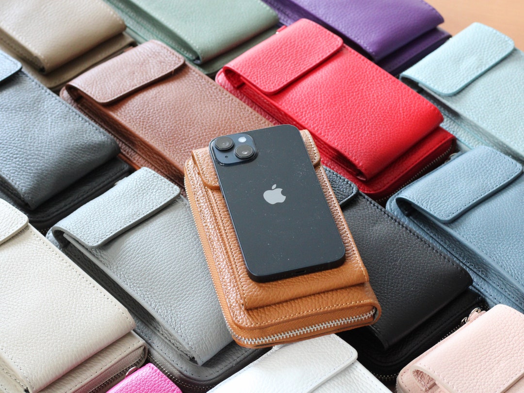 Personalized Mobile Phone Case Wallet, Shoulder Bag Leather, Crossbody ...