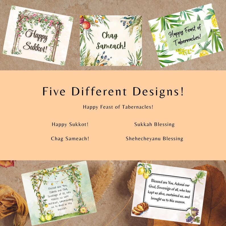 Sukkot Printable Sign, Feast of Tabernacles Instant Download, Jewish ...