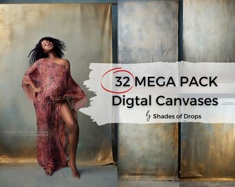 Fine Art Hand Painted Canvas Digital Backdrops Photography Digital ...
