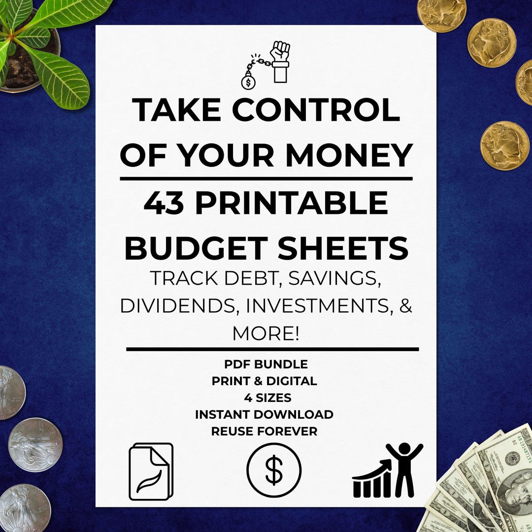 Ultimate Budget Tracker Bundle - Etsy