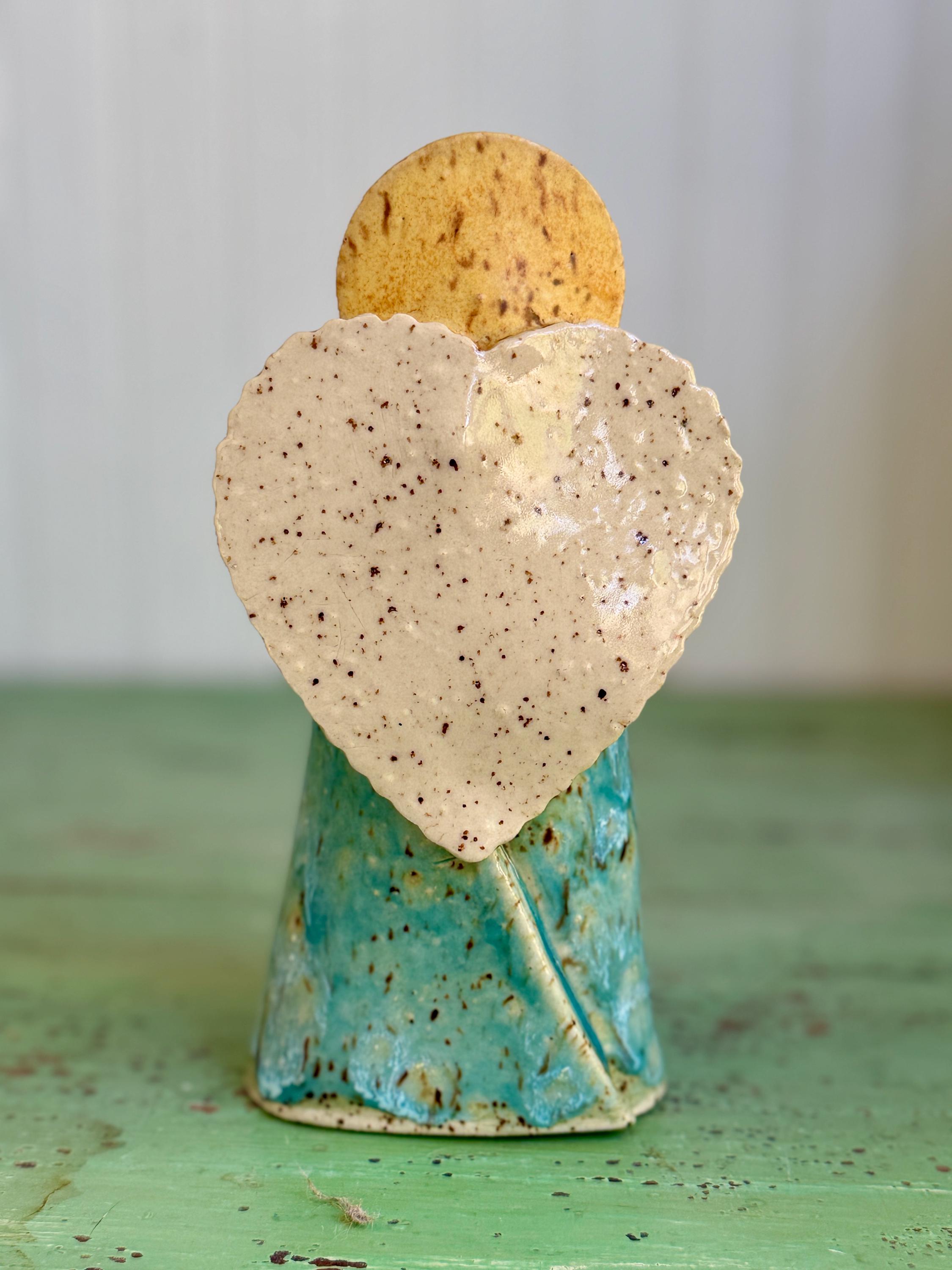 Handmade Ceramic Coastal Angel - Etsy