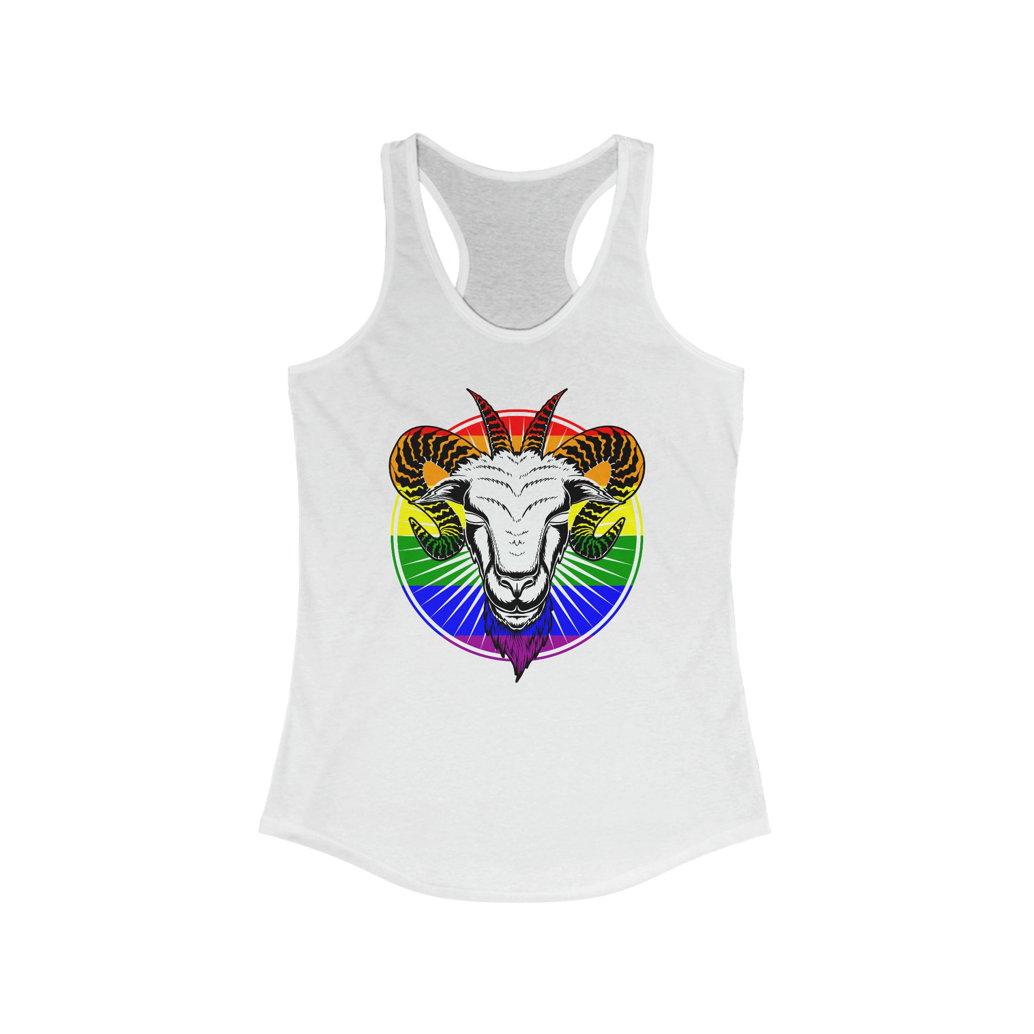 Satanic Pride Tank,satanic Pride,satan,baphomet,human Rights Shirt ...