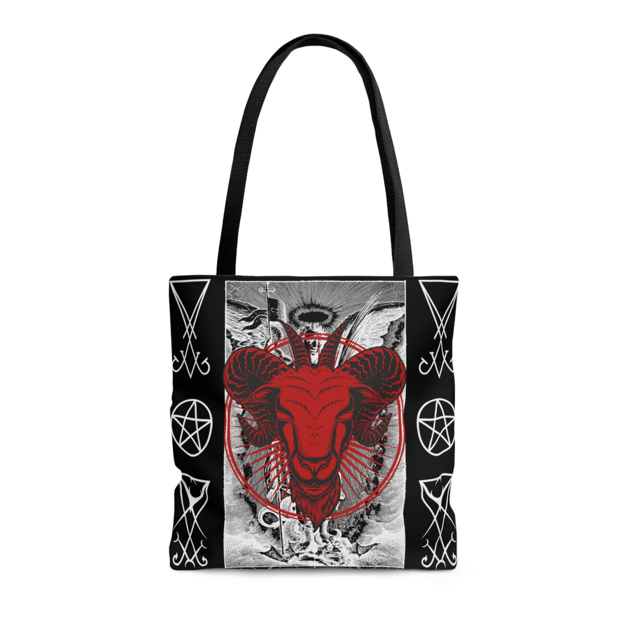Goth Bag, Baphomet, Purse, Goth Aesthetic, Gothic Aesthetic, Gifts for ...