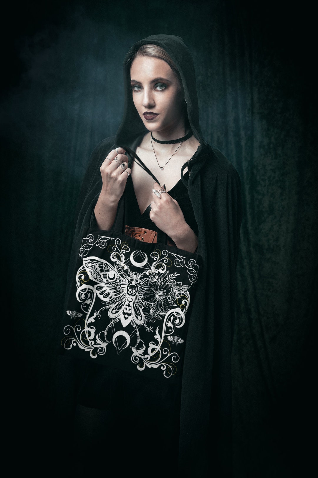 Death Moth, Death Moth Bag, Goth Bag, Bag, Purse, Goth Aesthetic ...