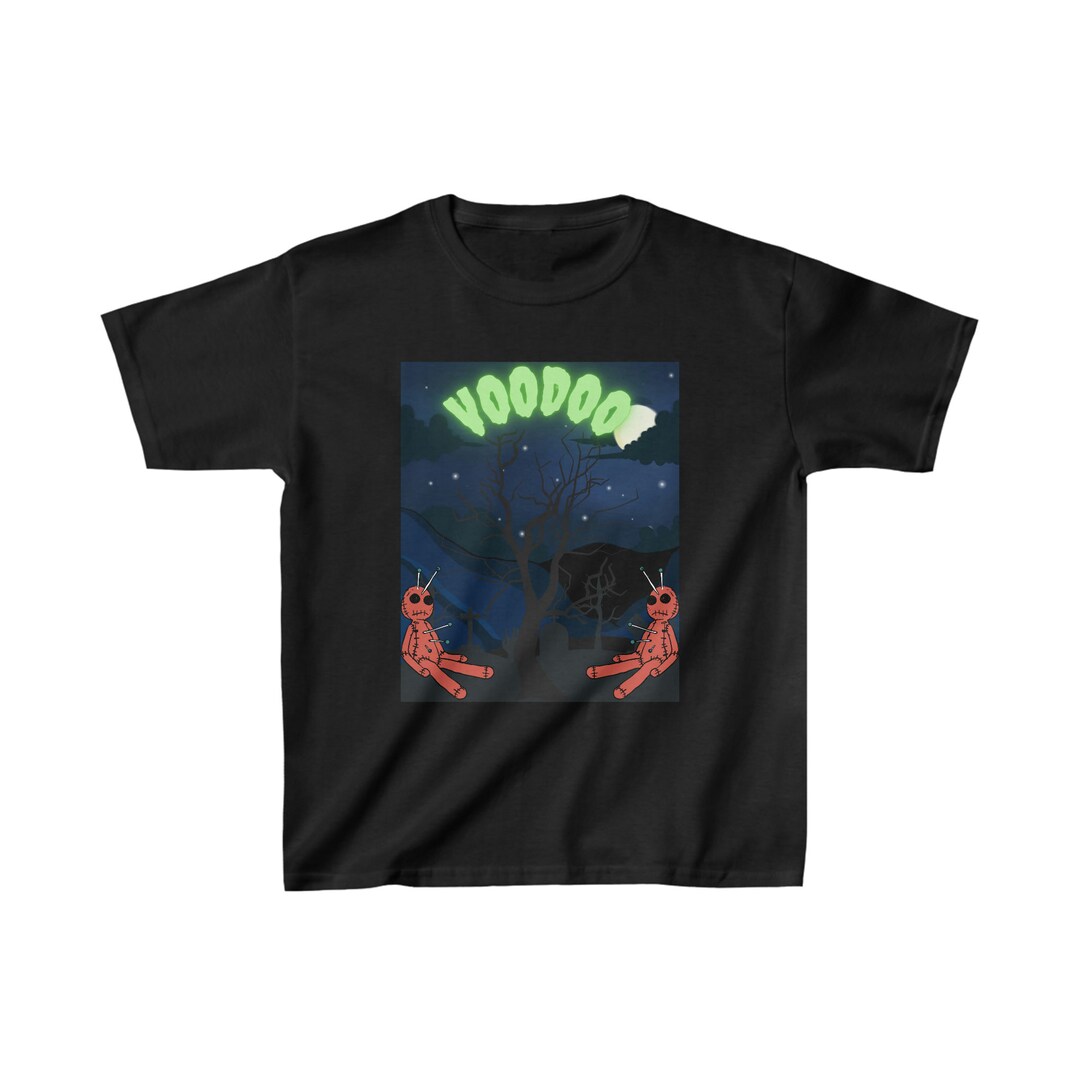 Kids Voodoo Tee, Kids Clothing, Goth Kid, Goth Kids, Kids Horror Shirt ...