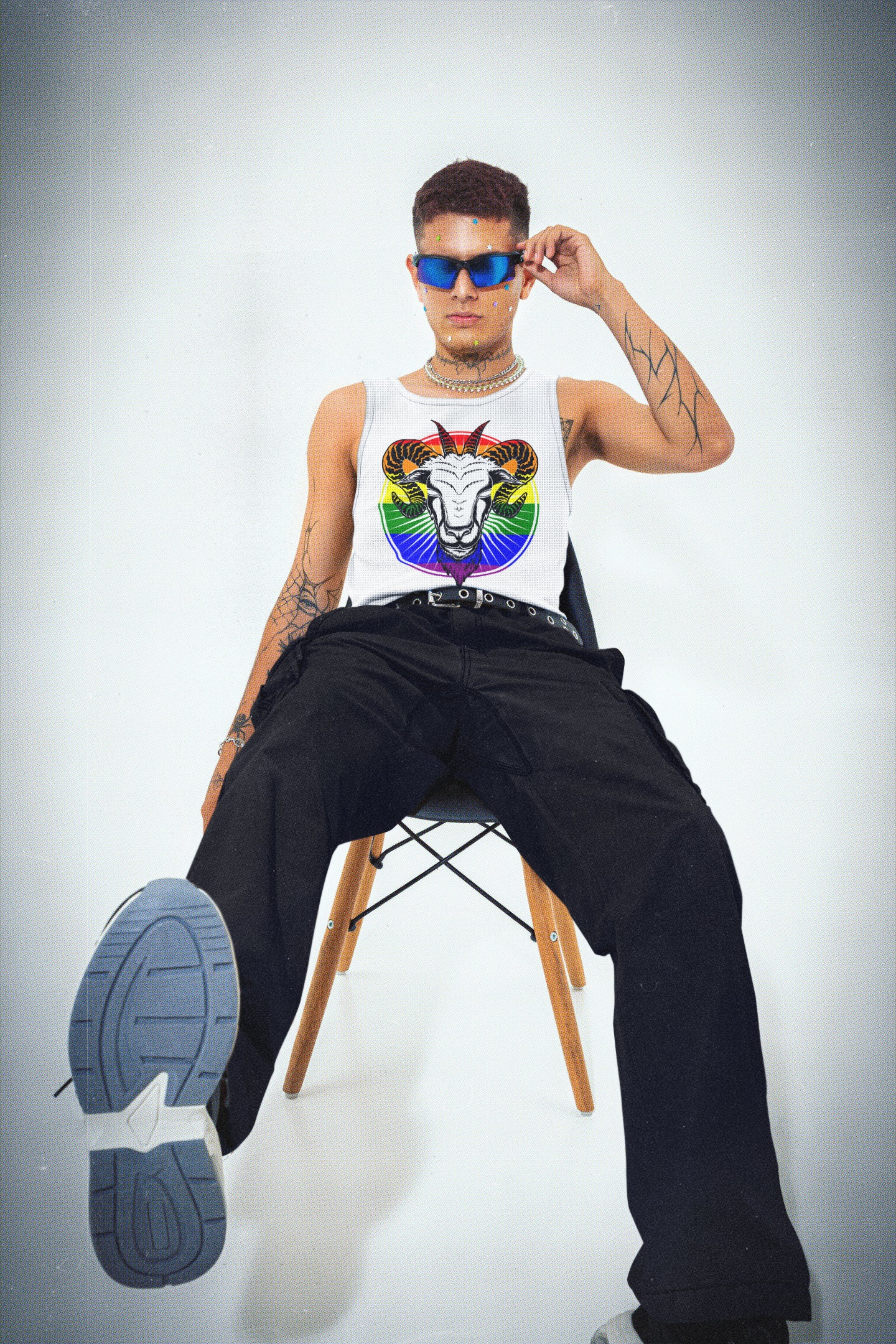 Satanic Pride Tank,satanic Pride,satan,baphomet,human Rights Shirt ...