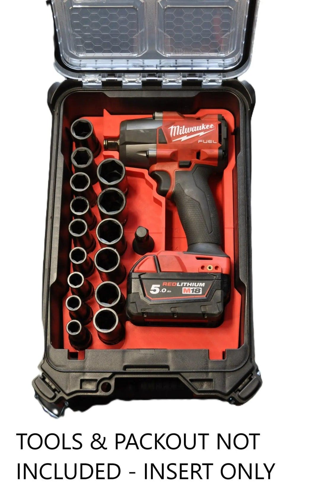 Milwaukee Packout Insert to Suit M18 Fuel Mid-torque Impact Wrench ...
