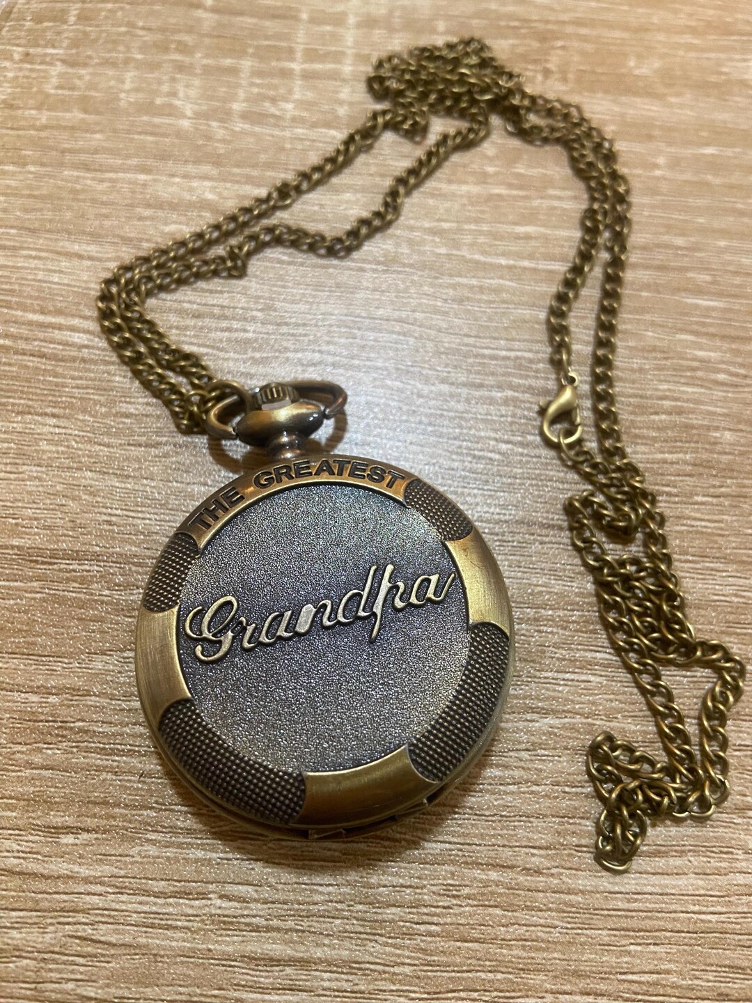 Grandpa Pocket Watch and Chain - Etsy