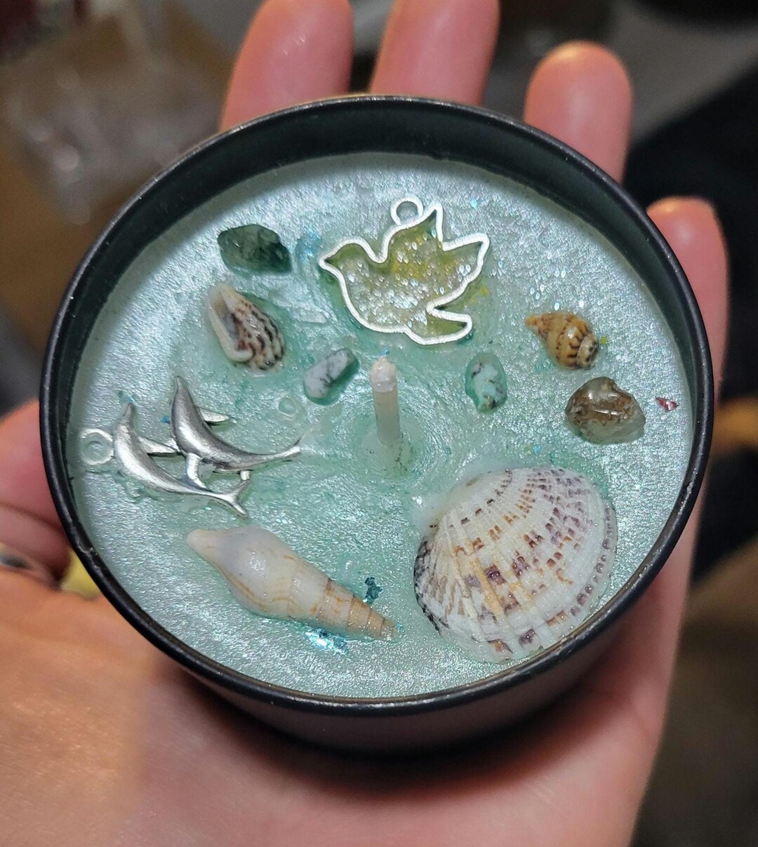Beautiful Sea Shell Candle - Etsy