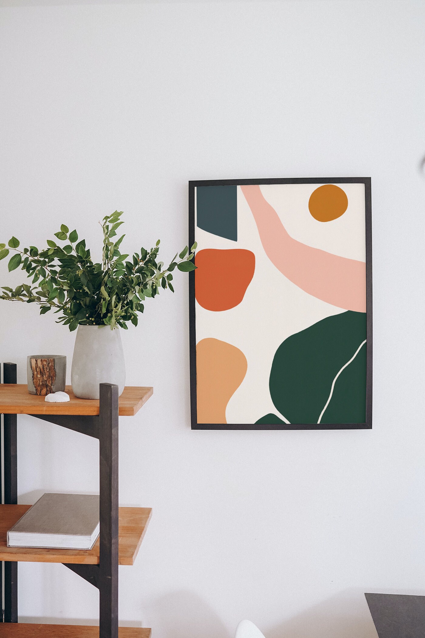Peaceful Boho Abstract Wall Art, Inspiring and Soothing Tones for Zen ...