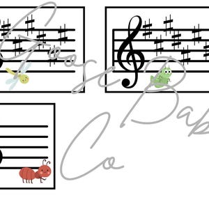 Sharps and Flats Flashcards, Cute Music Flashcards, Music Theory ...