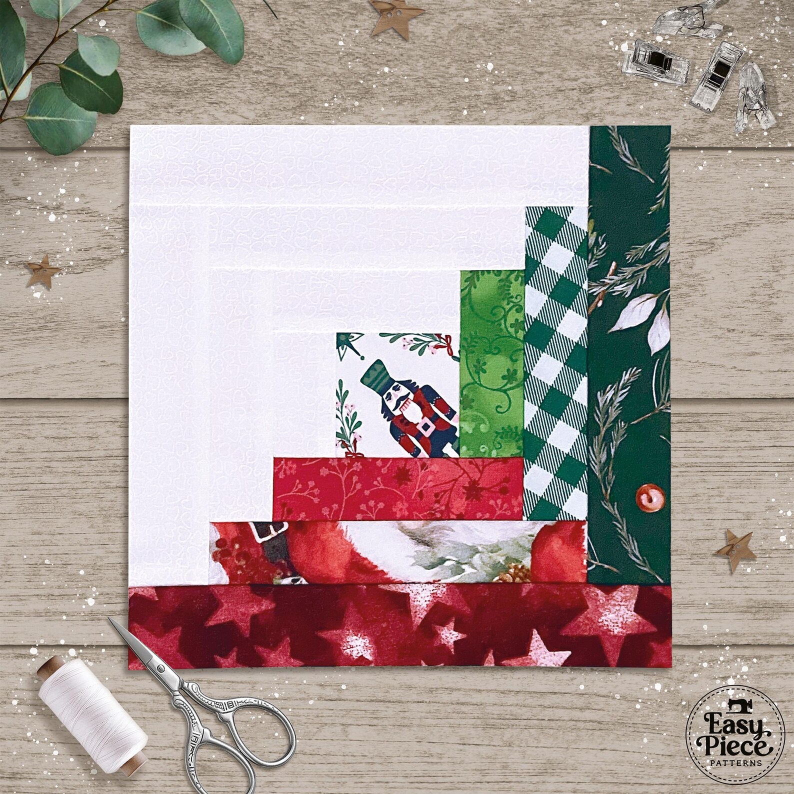 4 Classics in 8 Sizes: 2 to 10 Inches. FPP Quilt Block Patterns ...