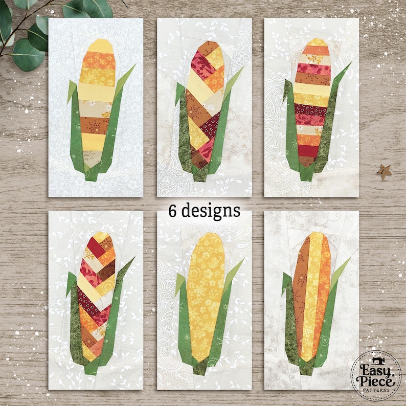 Thanksgiving Fall Set of FPP Patterns, Includes Pumpkin, Maple Leaf ...