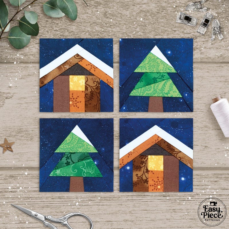 The Little Log House - Etsy