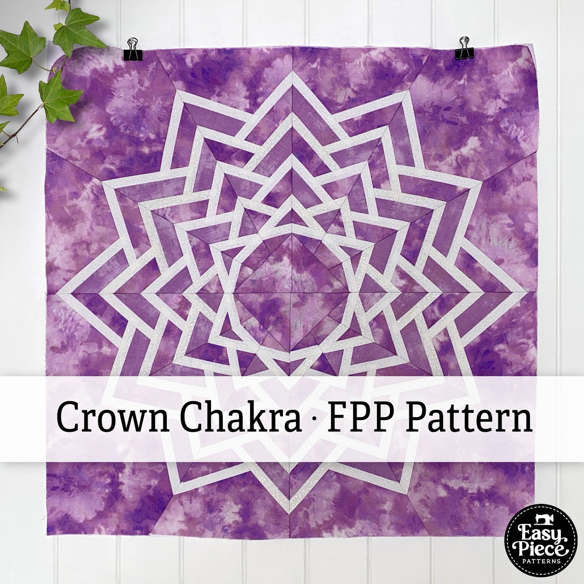 7 Chakras 7 FPP Quilt Block Patterns 50cm / 19.7 Square - Etsy