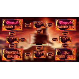 Twitch Stream Overlay Package, Shigekuni Yamamoto Anime Overlay Package ...