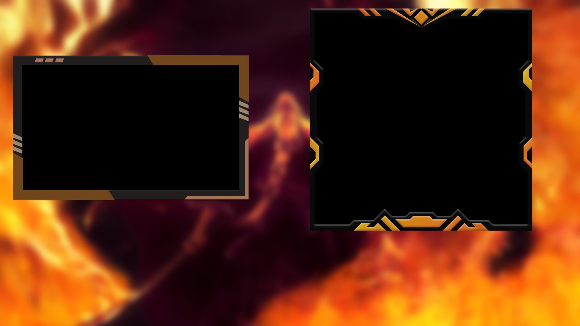 Twitch Animated Anime Theme Stream Overlay Package, Neon Style Overlay ...