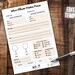 Wine Glass Order Form Editable Small Business Forms Craft Order Form ...