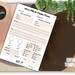 Wine Glass Order Form Editable Small Business Forms Craft Order Form ...