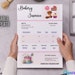 Bakery Invoice Template Receipt Template Business Template Printable ...