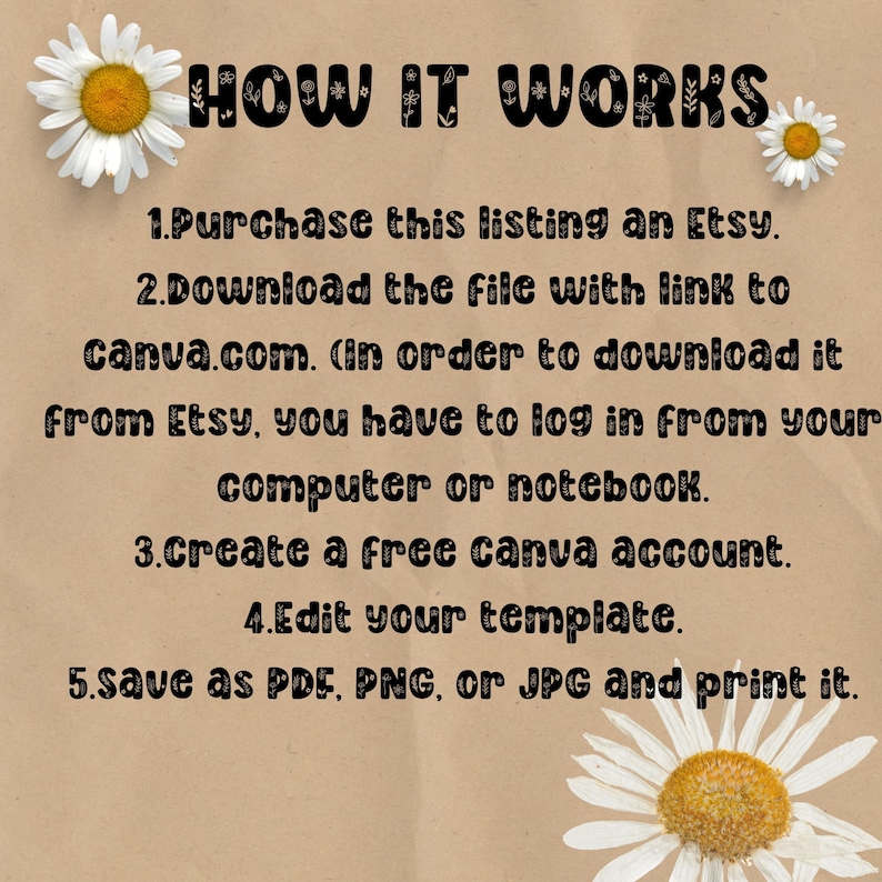 EDITABLE FLORIST ORDER Form Wedding Flowers Printable Flowers Order ...