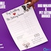 Pet Sitting Invoice Template for Dog Walking Pet Care Dog Grooming and ...