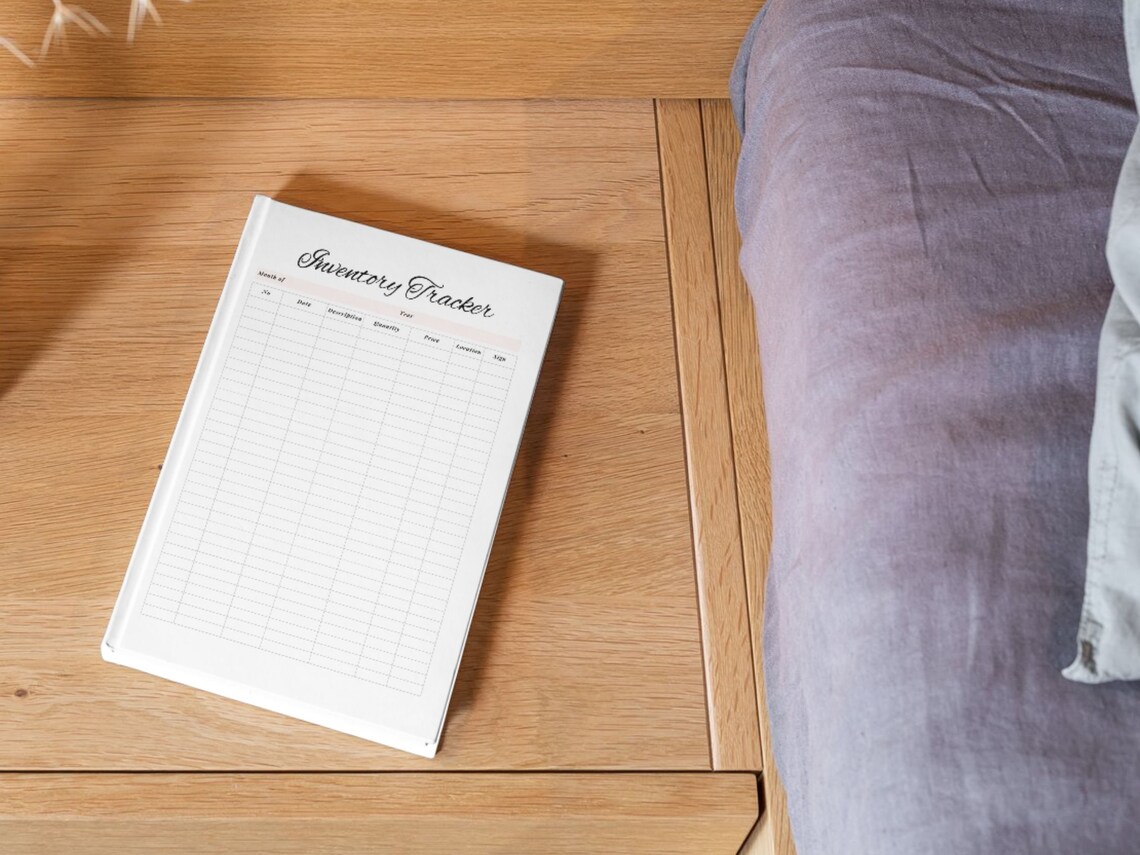 Editable Inventory Log Inventory Tracker Product Inventory Inventory ...