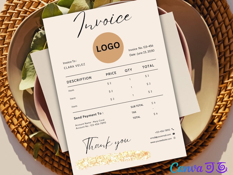 Editable Cake Order Form Invoice Cake Invoice Bakery Order Form ...