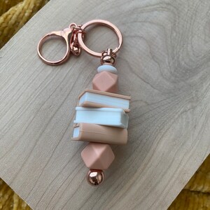 Book Keychain - Etsy